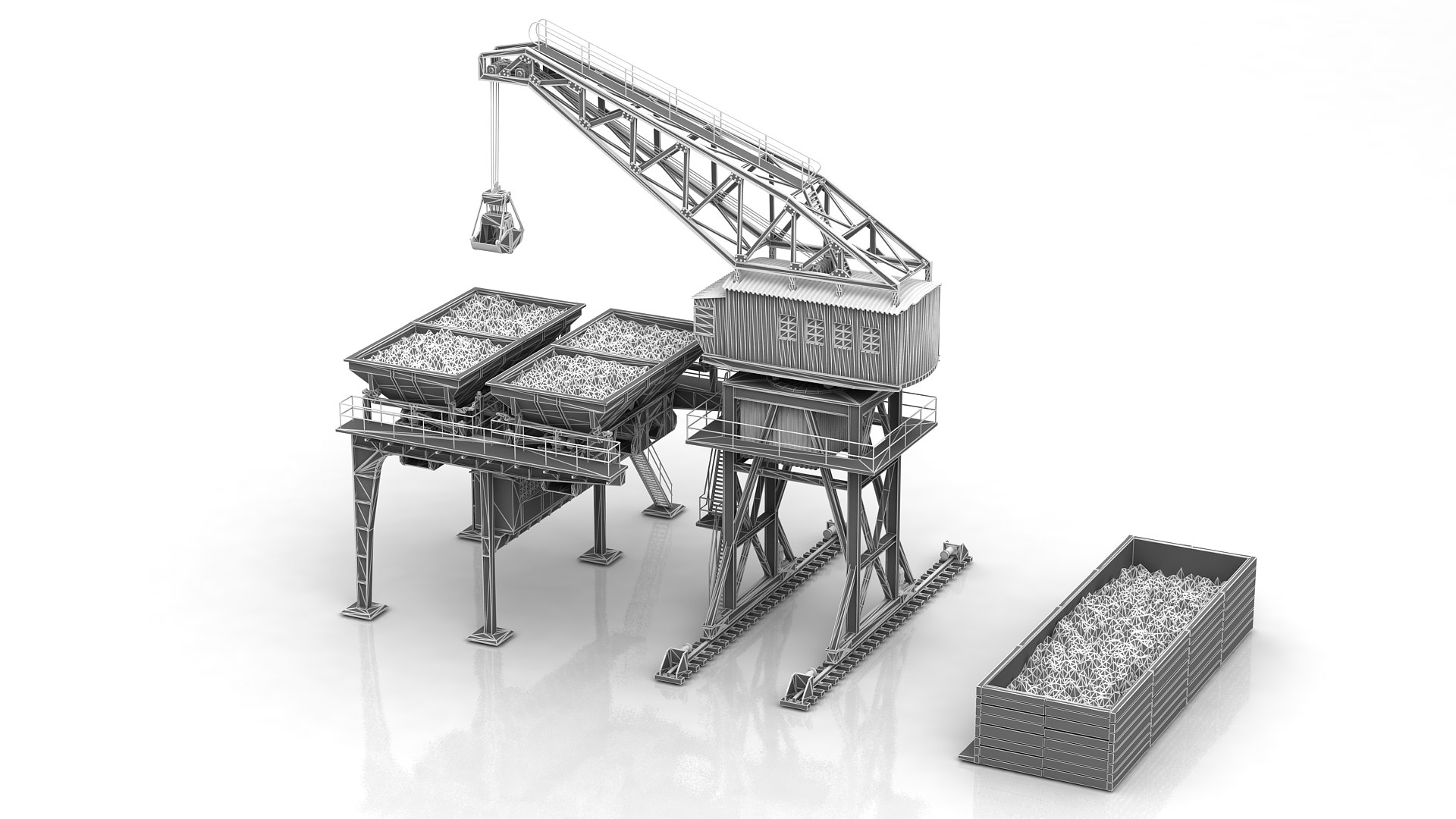 3D Industrial Machine - TurboSquid 1754748