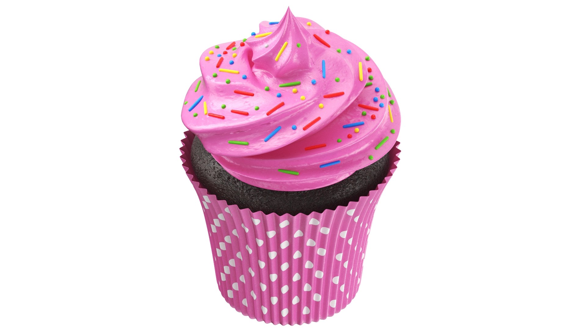Detailed Cupcake 03 3D Model - TurboSquid 2221455