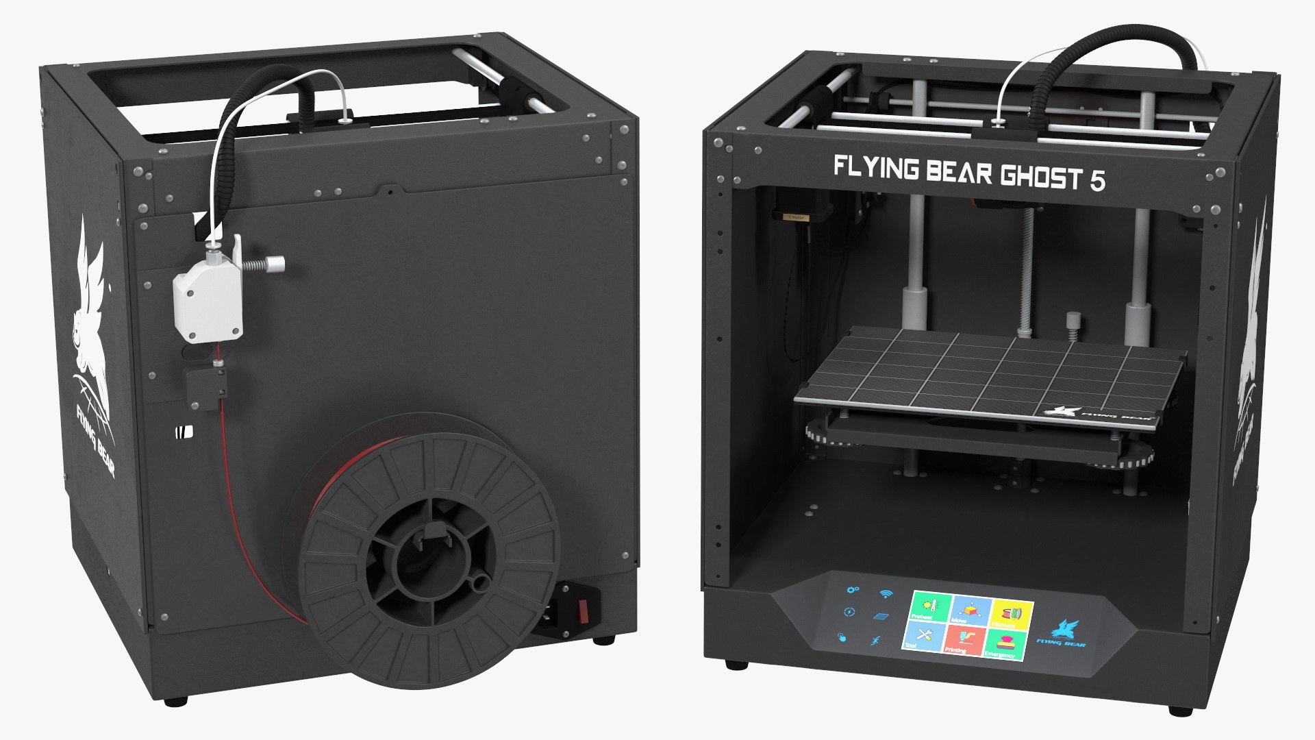 3D Flying Bear Ghost 5 3D Printer Rigged - TurboSquid 2079997