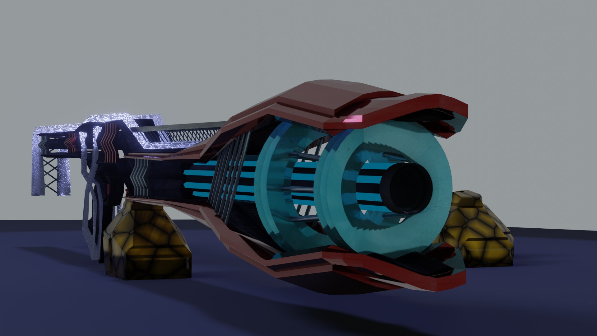 3D Sci-fi Plasma Rifle Model - TurboSquid 1997660