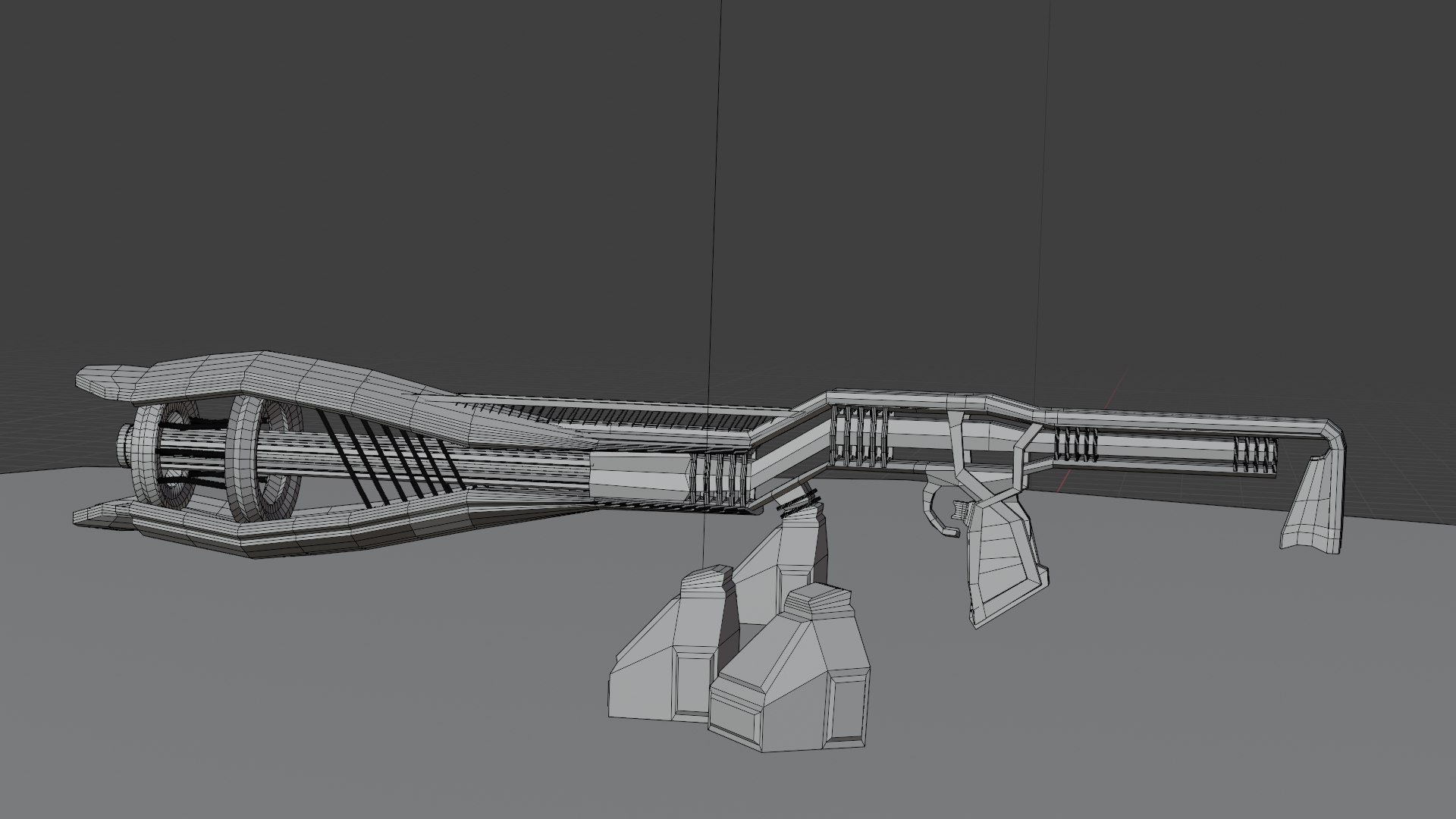3D Sci-fi Plasma Rifle Model - TurboSquid 1997660