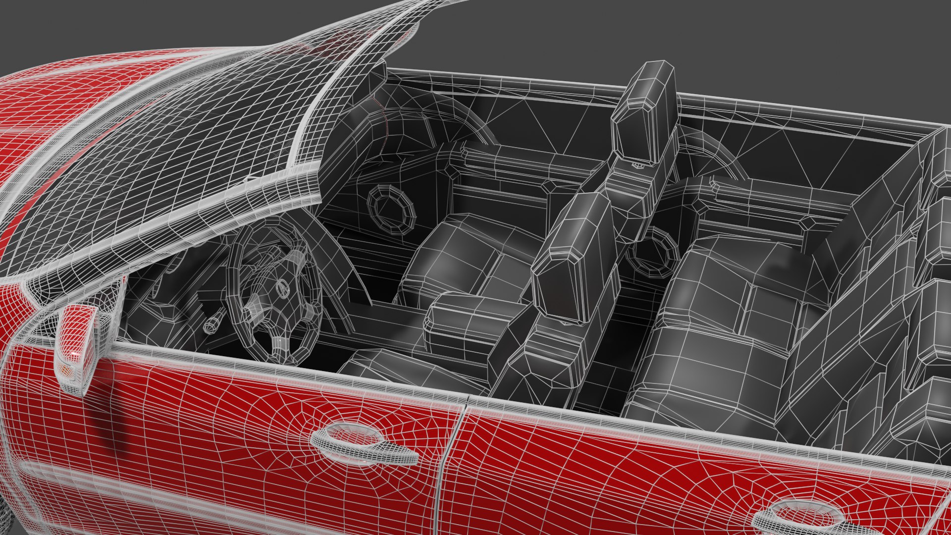 Open Sports Car 3D Model - TurboSquid 1693628