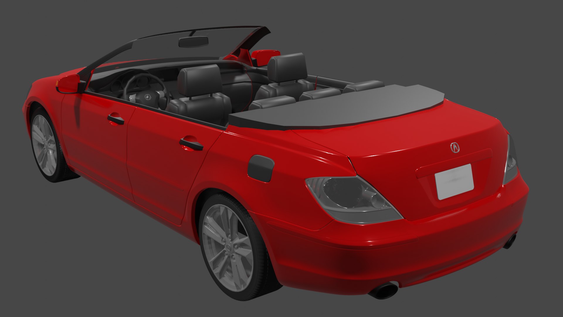 Open Sports Car 3D Model - TurboSquid 1693628