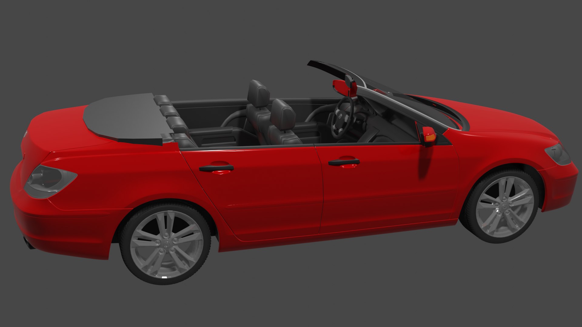 Open Sports Car 3D Model - TurboSquid 1693628