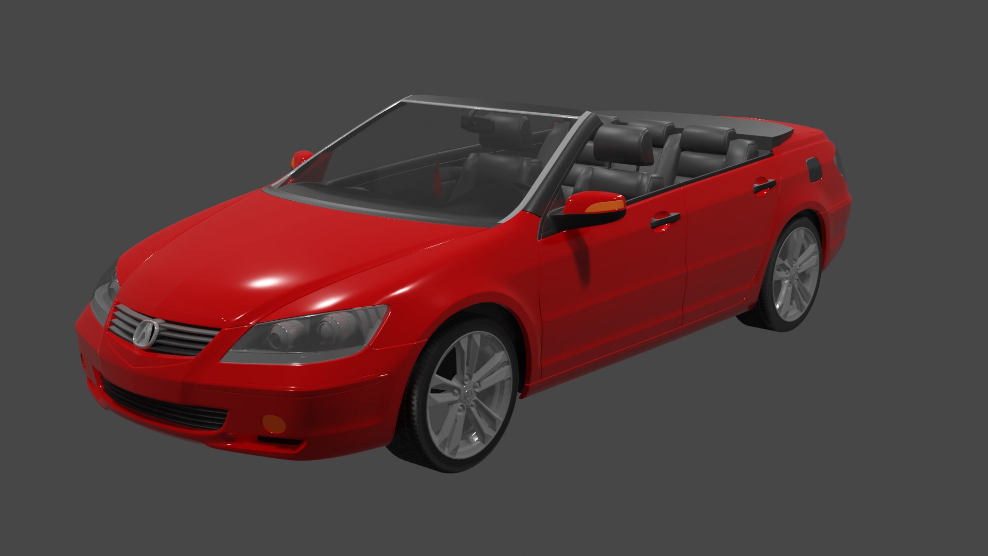 Open Sports Car 3D Model - TurboSquid 1693628