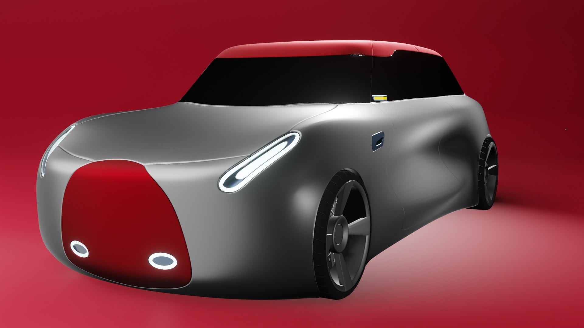 3D concept styled electric hatchback model - TurboSquid 1547165