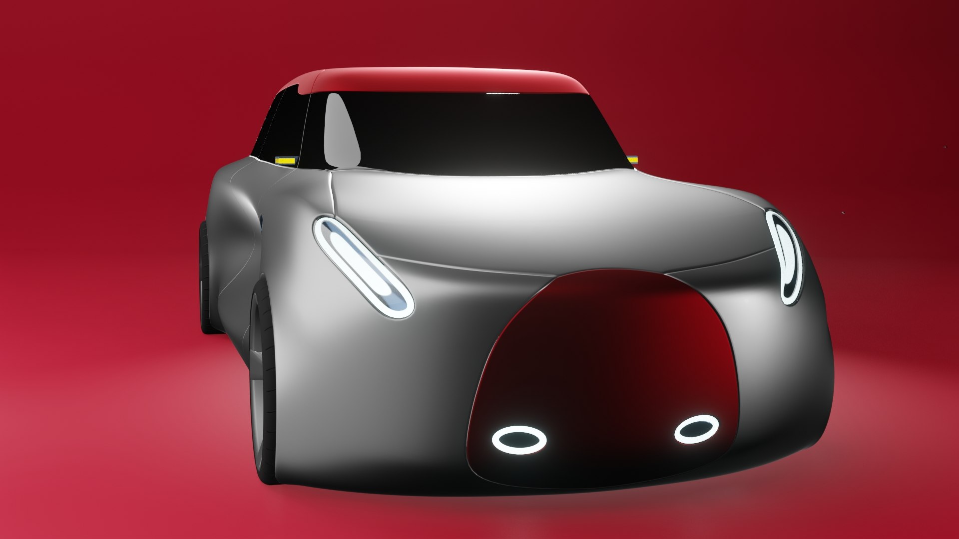 3D concept styled electric hatchback model - TurboSquid 1547165