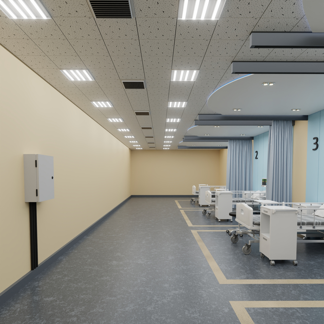 Hospital ICU model 3D - TurboSquid 1740666