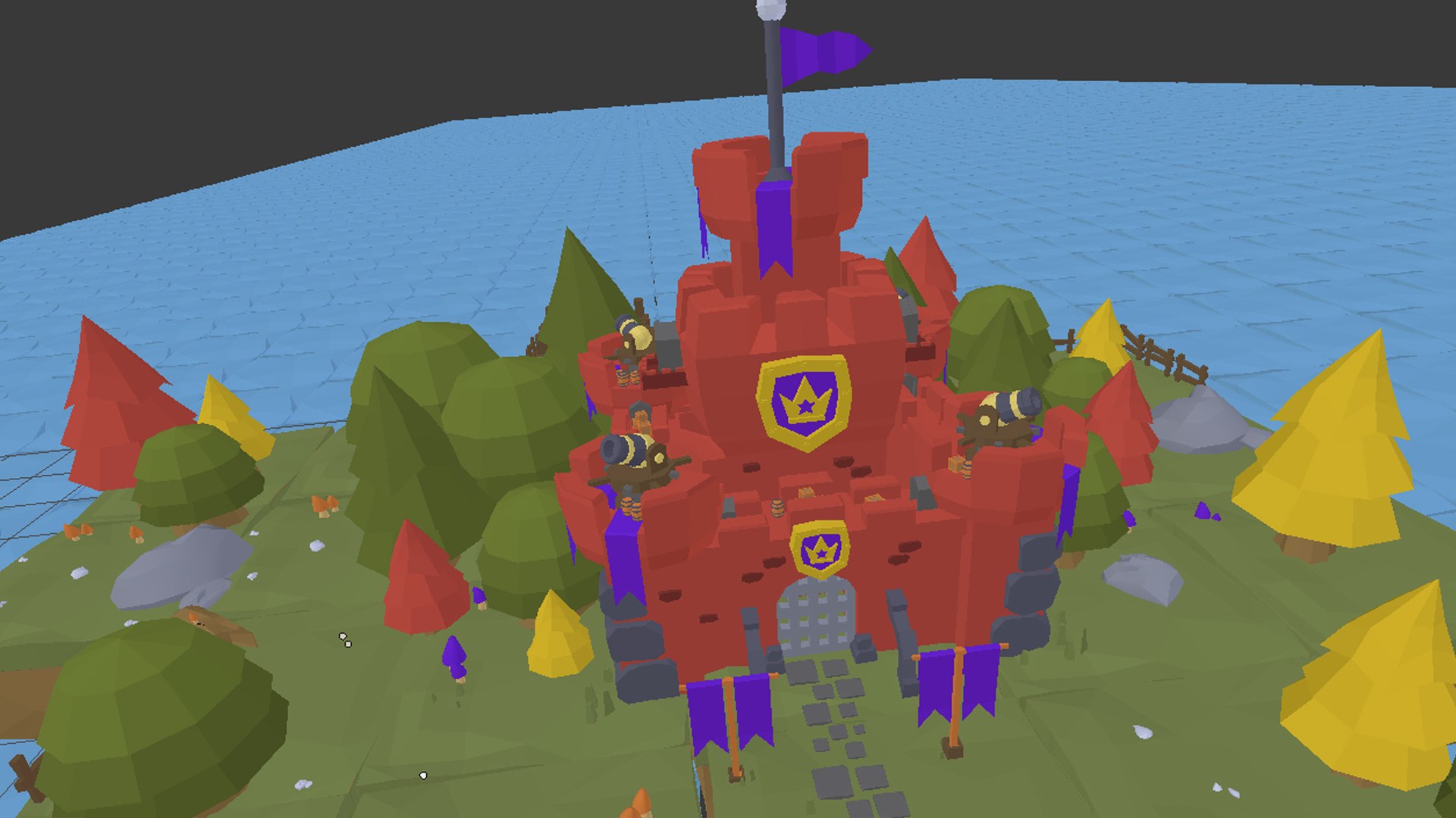 3D Castle Assets Low Poly Model - TurboSquid 1740921