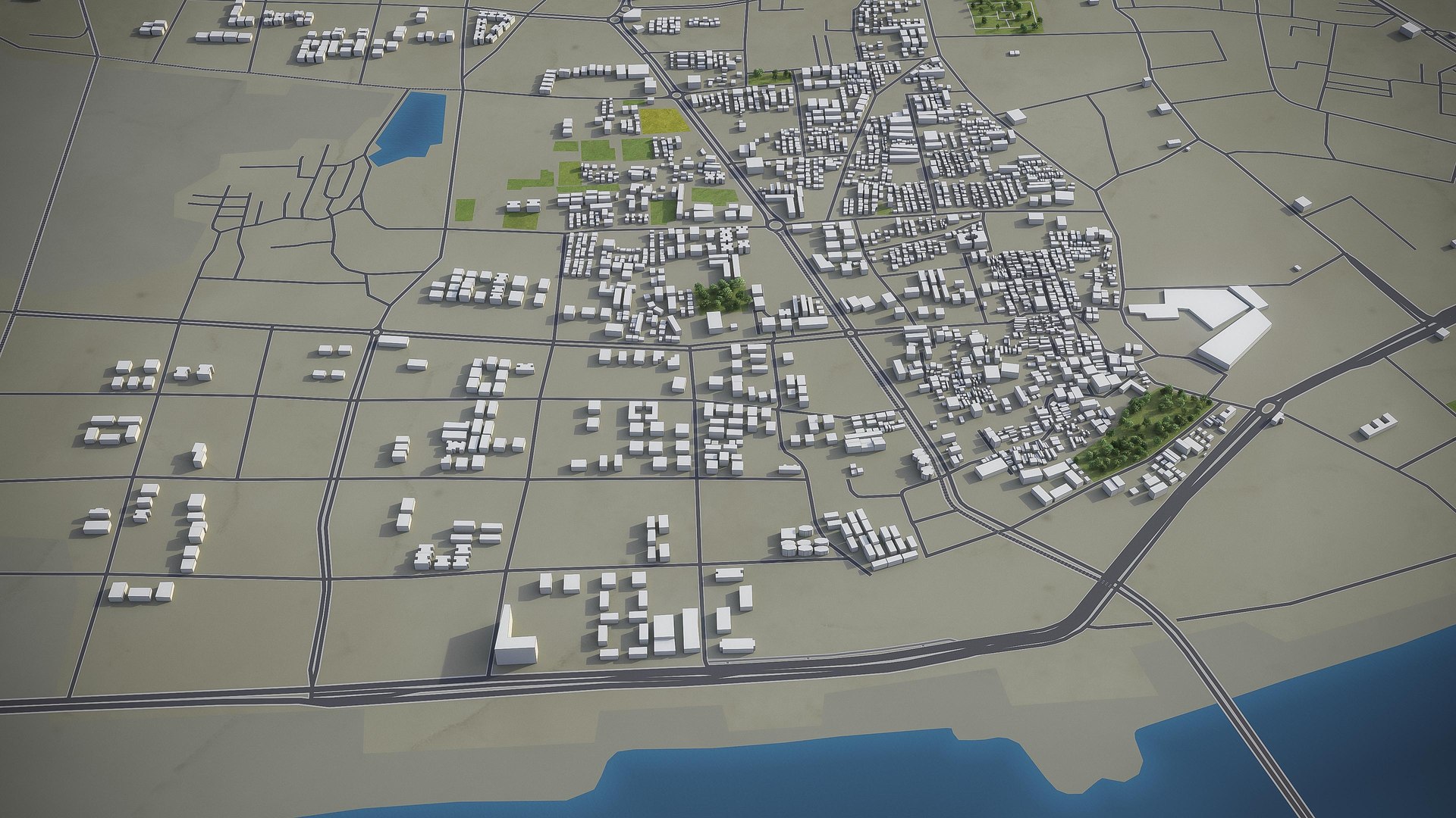 Surat Surrounding 3D Model - TurboSquid 1510238