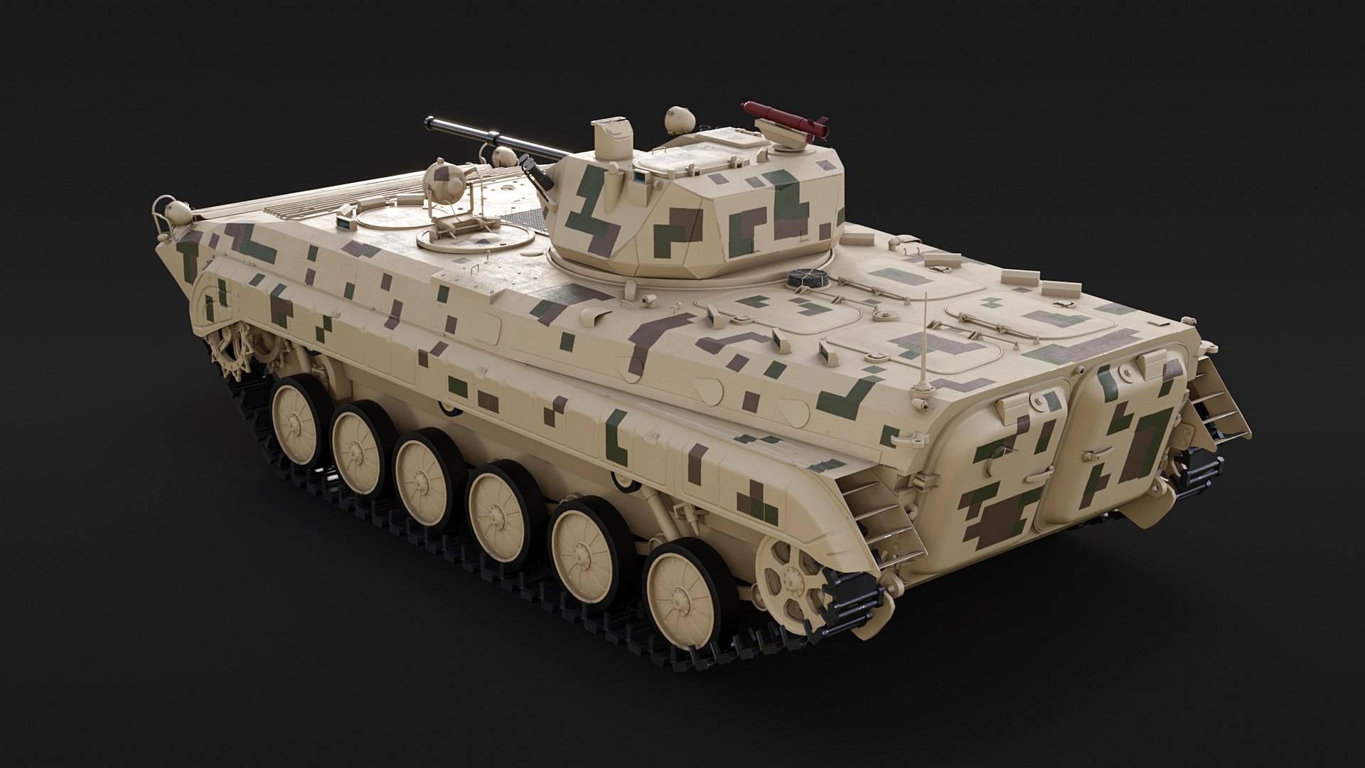 Chinese PLA ZBD-86 IFV Sand Camo Model - TurboSquid 2132175