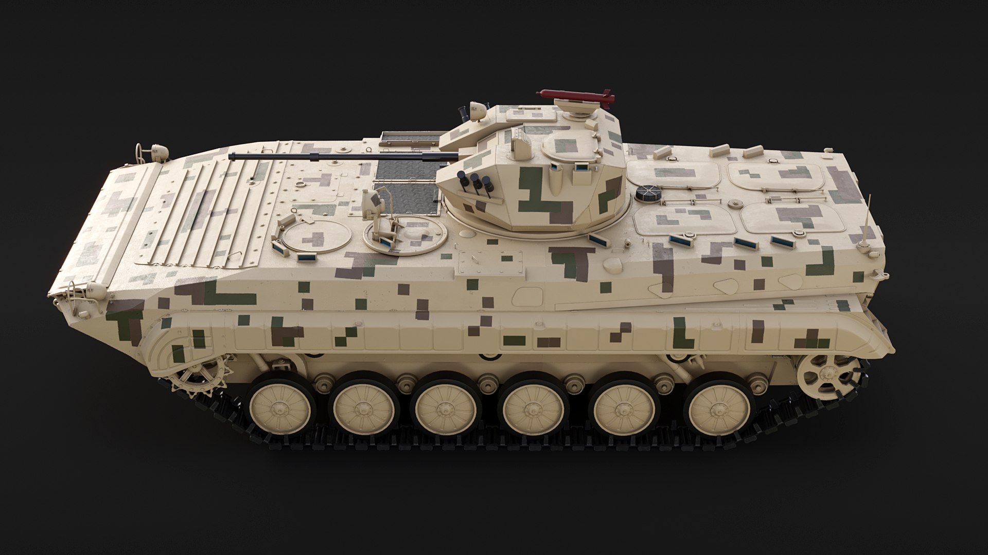 Chinese PLA ZBD-86 IFV Sand Camo Model - TurboSquid 2132175