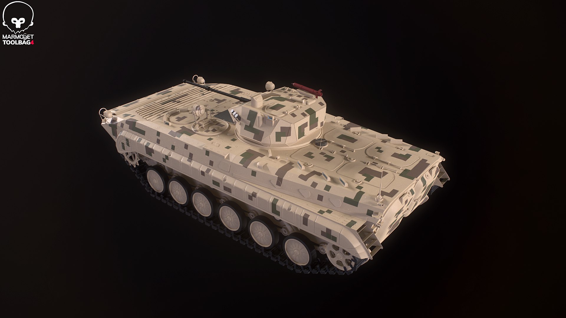Chinese PLA ZBD-86 IFV Sand Camo Model - TurboSquid 2132175