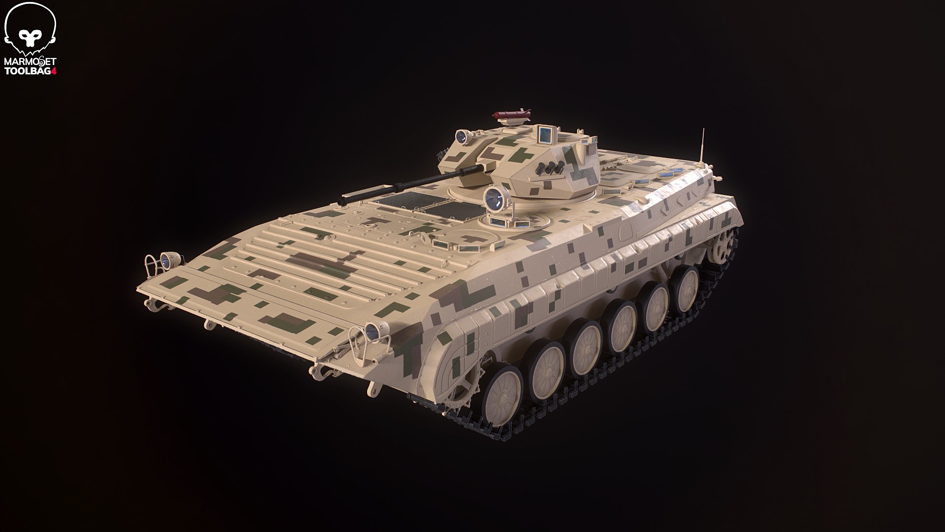 Chinese PLA ZBD-86 IFV Sand Camo Model - TurboSquid 2132175