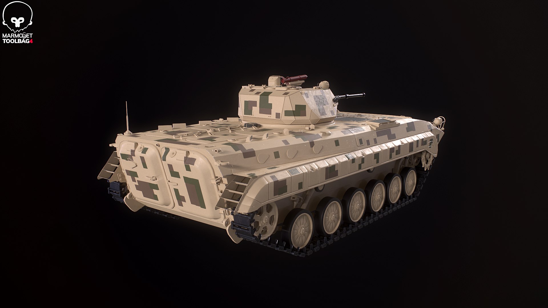 Chinese PLA ZBD-86 IFV Sand Camo Model - TurboSquid 2132175