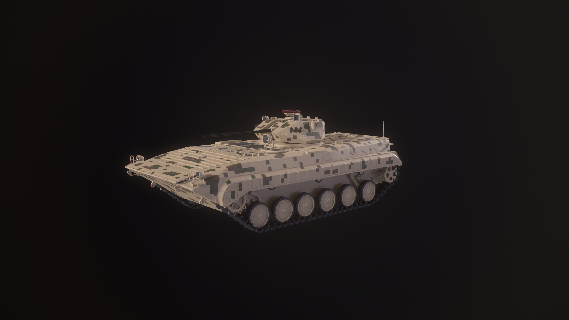 Chinese PLA ZBD-86 IFV Sand Camo Model - TurboSquid 2132175