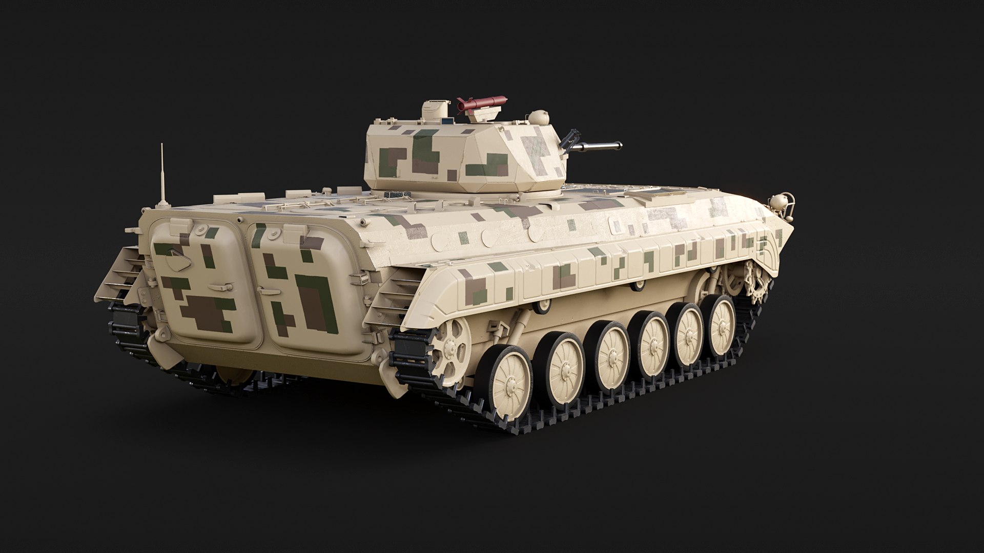 Chinese PLA ZBD-86 IFV Sand Camo Model - TurboSquid 2132175