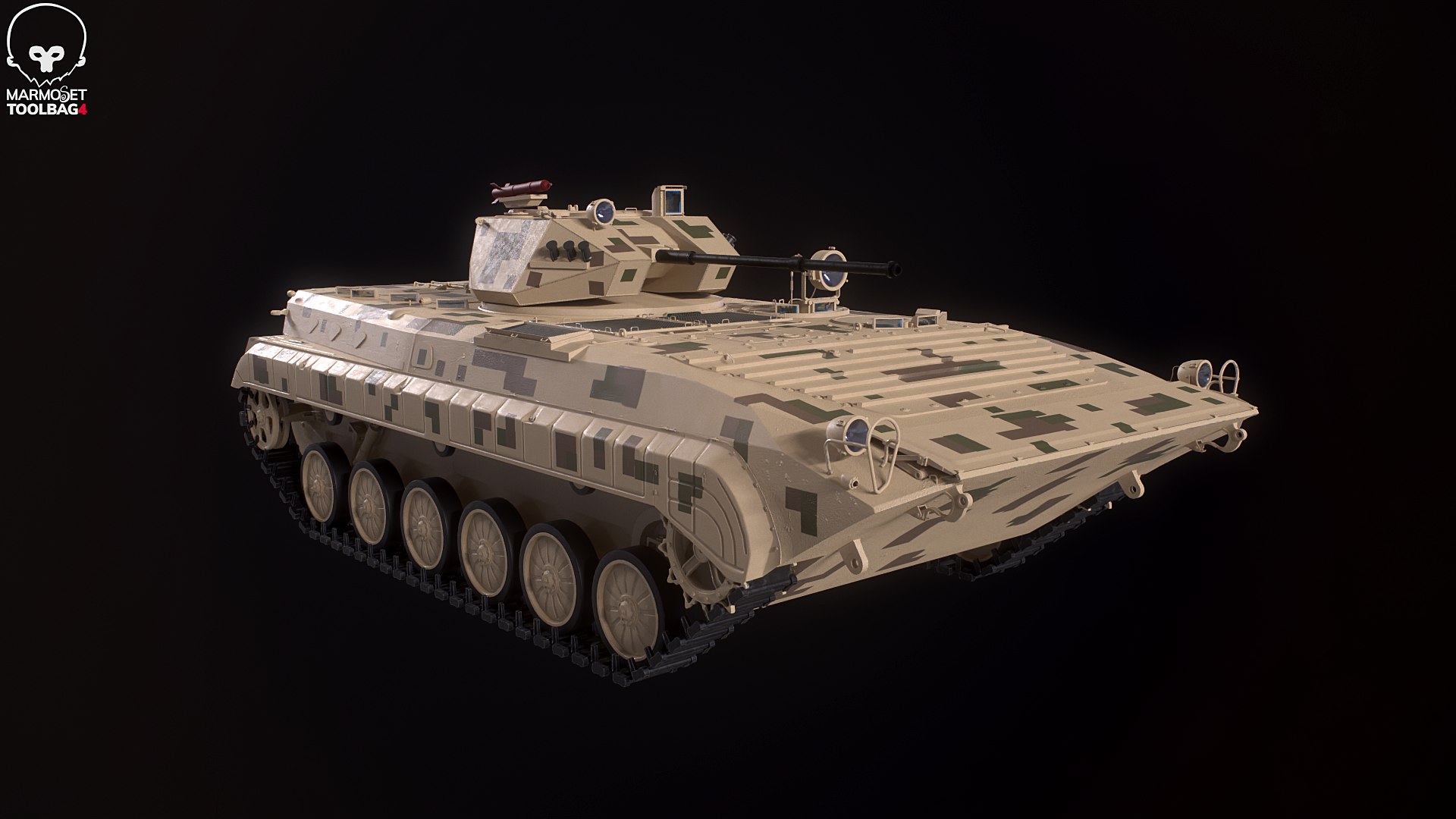 Chinese PLA ZBD-86 IFV Sand Camo Model - TurboSquid 2132175