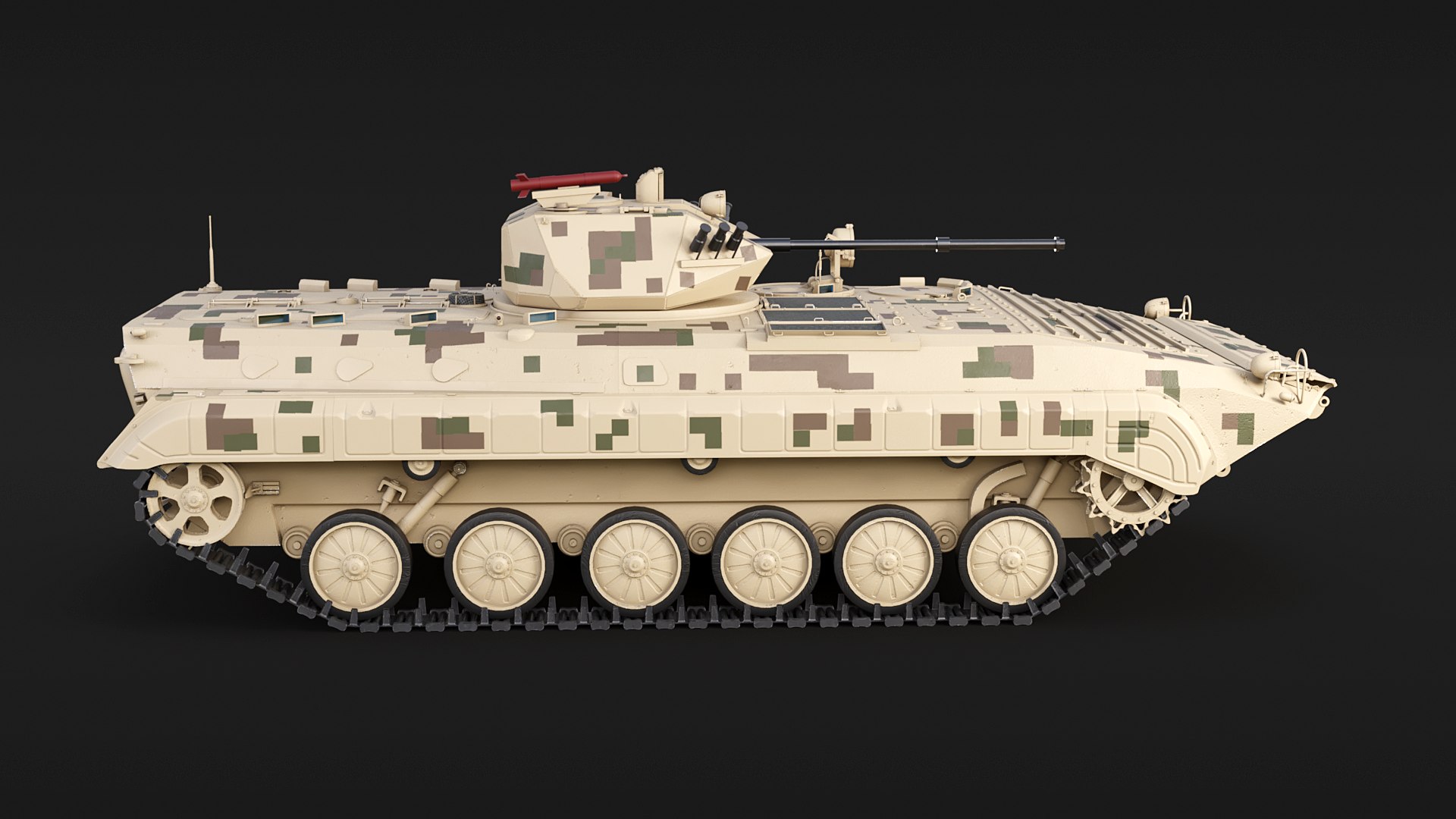 Chinese PLA ZBD-86 IFV Sand Camo Model - TurboSquid 2132175