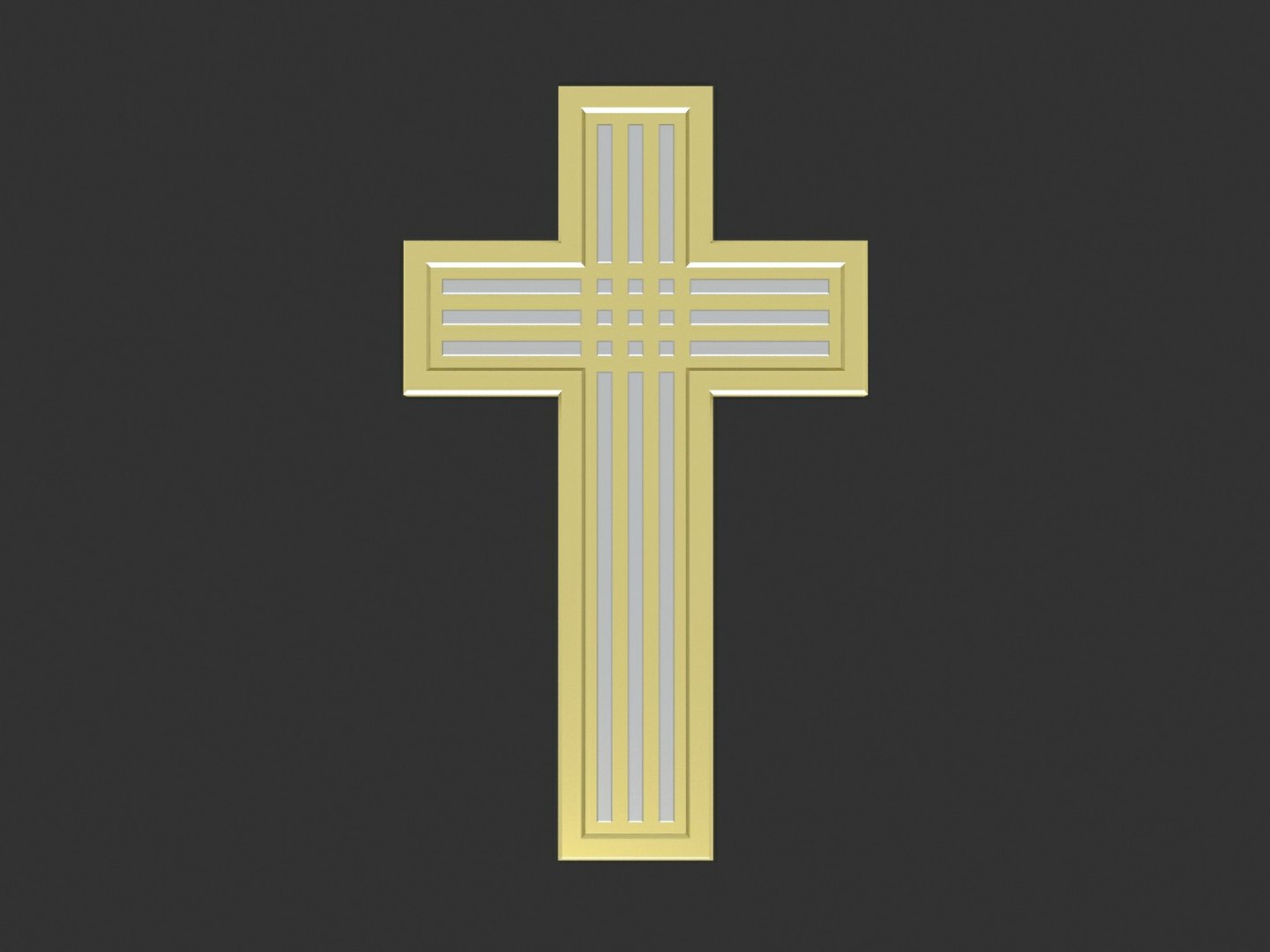 3D cross - TurboSquid 1474752