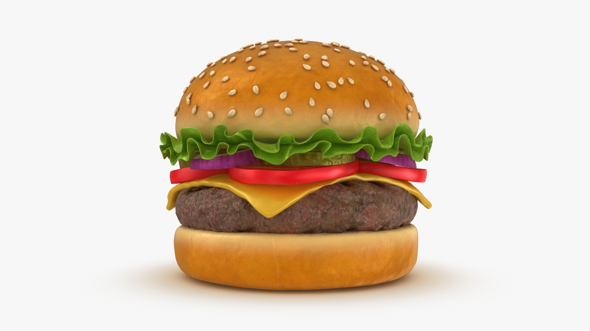 3D Hamburger Collection Model - TurboSquid 2145498