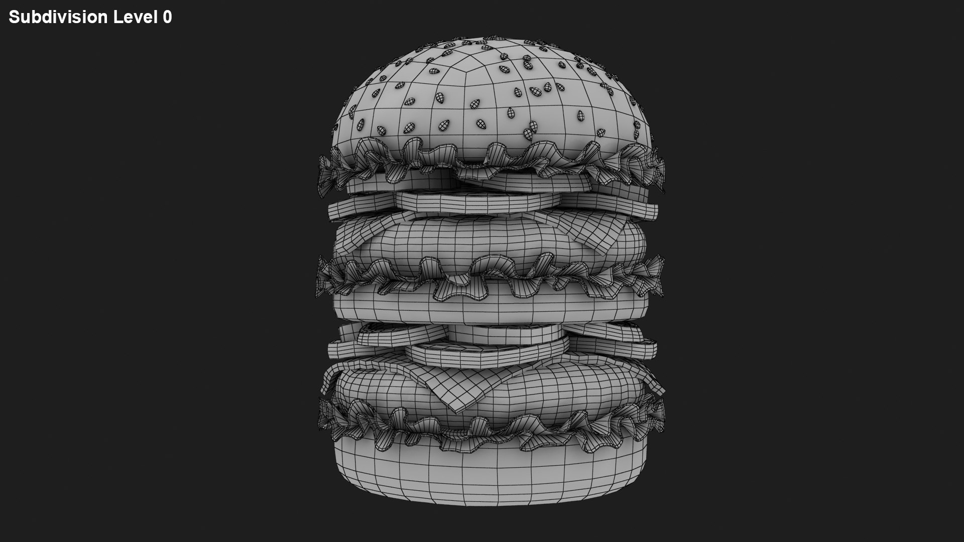 3D Hamburger Collection Model - TurboSquid 2145498