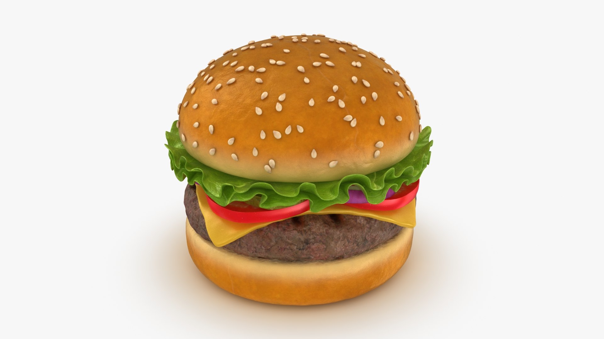 3D Hamburger Collection Model - TurboSquid 2145498