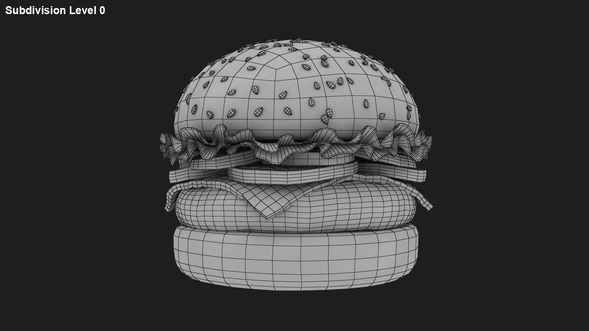 3D Hamburger Collection Model - TurboSquid 2145498
