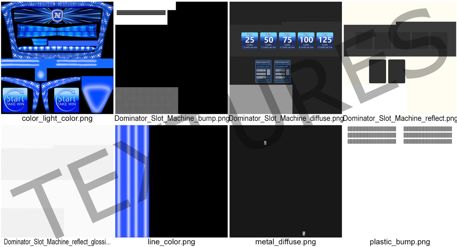 3D slot machine generic - TurboSquid 1278349