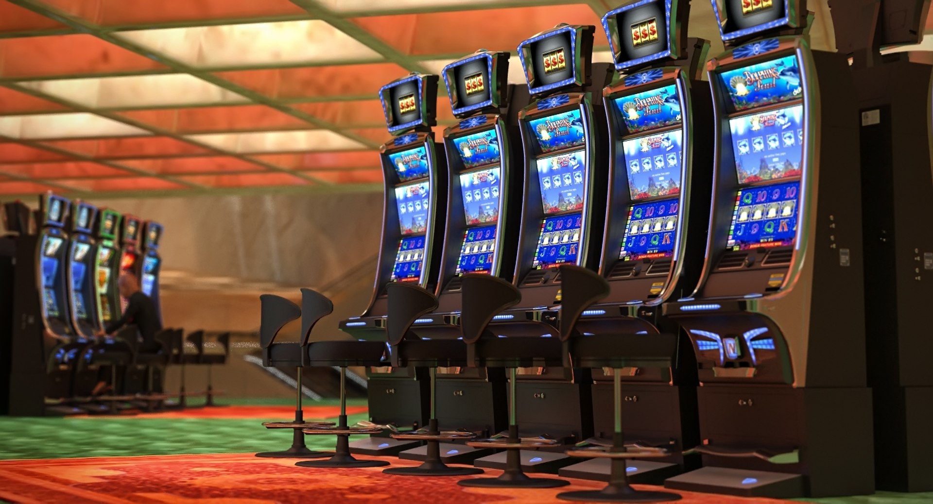 3D Slot Machine Generic - TurboSquid 1278349