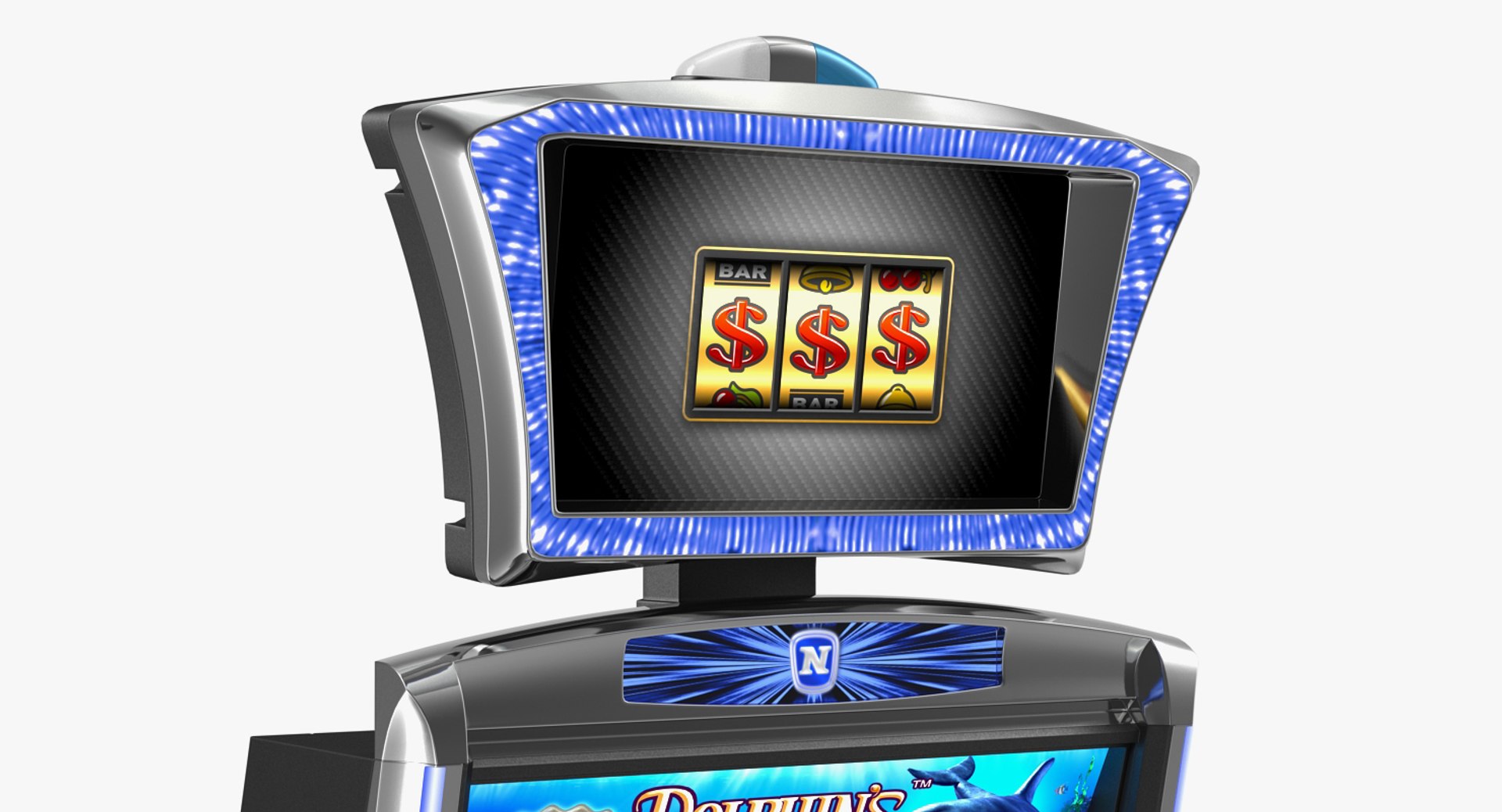 3D slot machine generic - TurboSquid 1278349