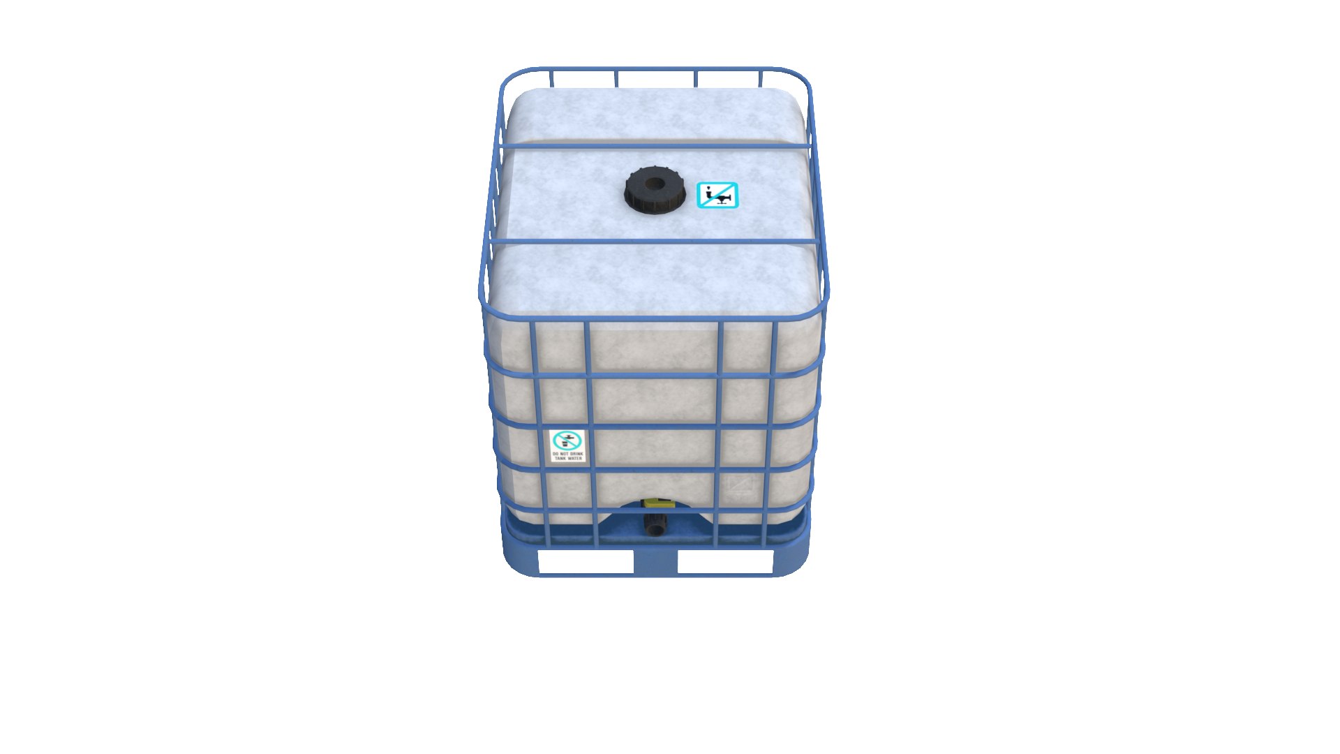Water Tank 3D Model Low Poly Model - TurboSquid 2278436