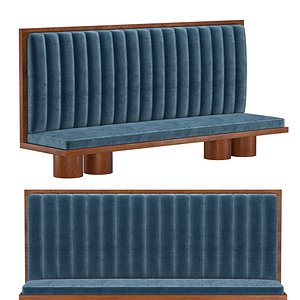 TUFTED BENCH 3D Model - TurboSquid 1835363