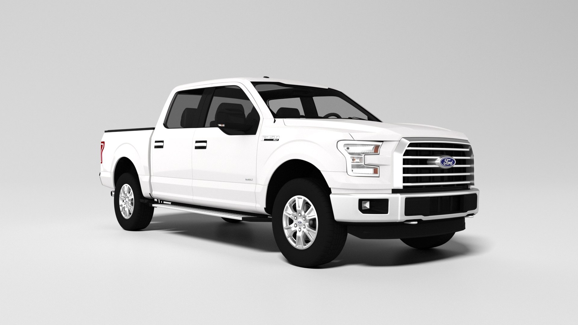 3D Ford F-150 Supercrewc4d Model - TurboSquid 2333507