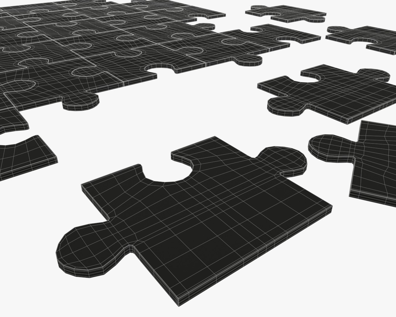 Puzzle Piece 3D Model - TurboSquid 1364035