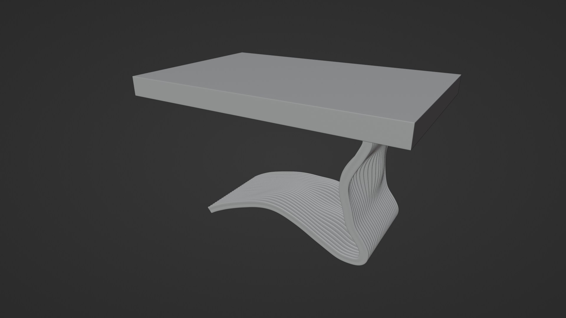 3D Model Lava Glass Table And Parametric Chair - TurboSquid 2216909