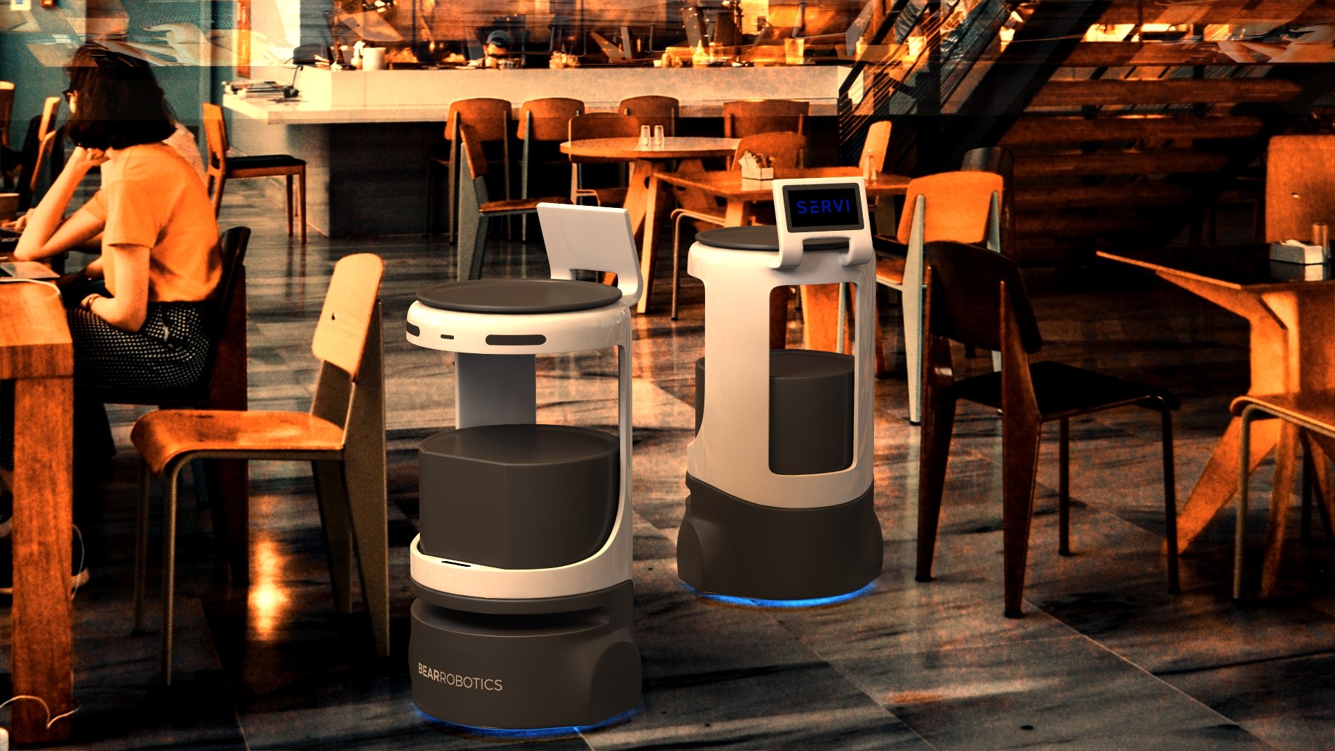 3D Servi Robot Server - TurboSquid 2070580