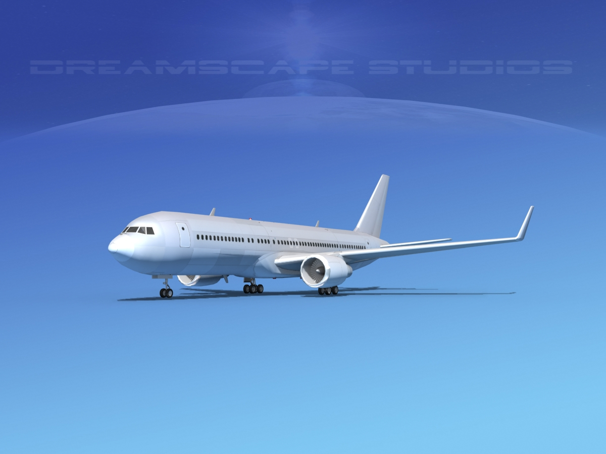 3d airlines boeing 767 767-300 model