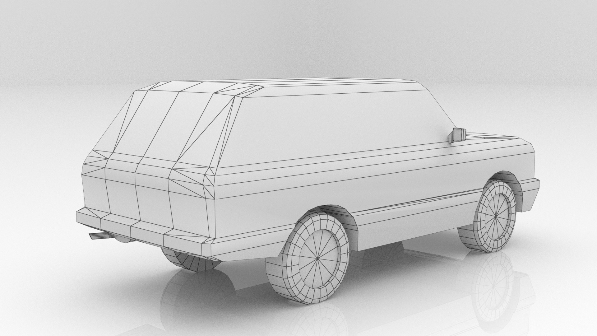 3D Range Rover Classic Model - TurboSquid 1929830