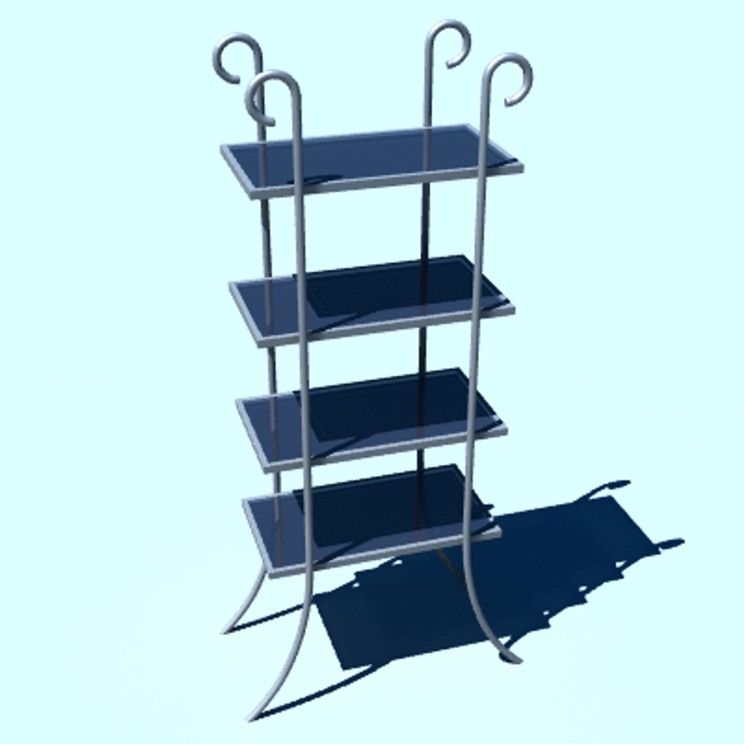 3d model shelving