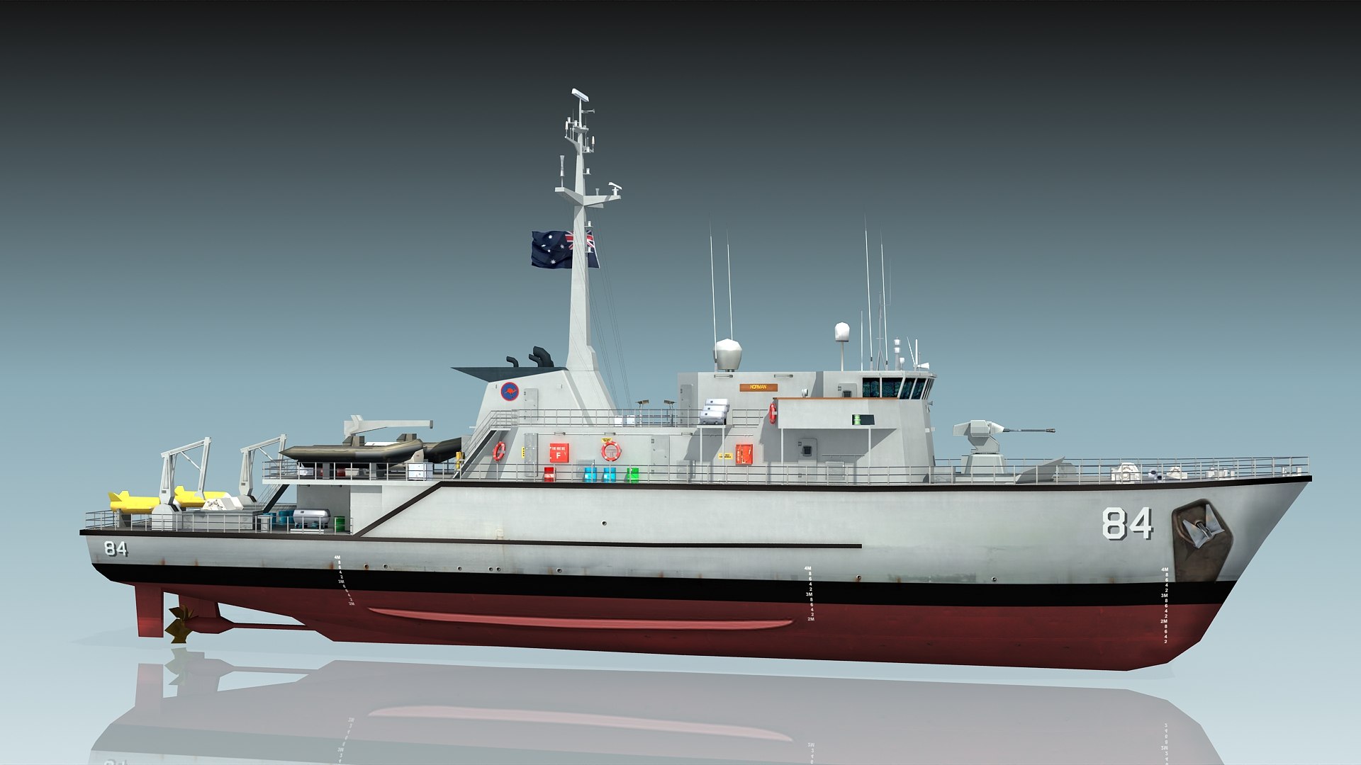 Hmas Norman Huon 3D Model - TurboSquid 1672856