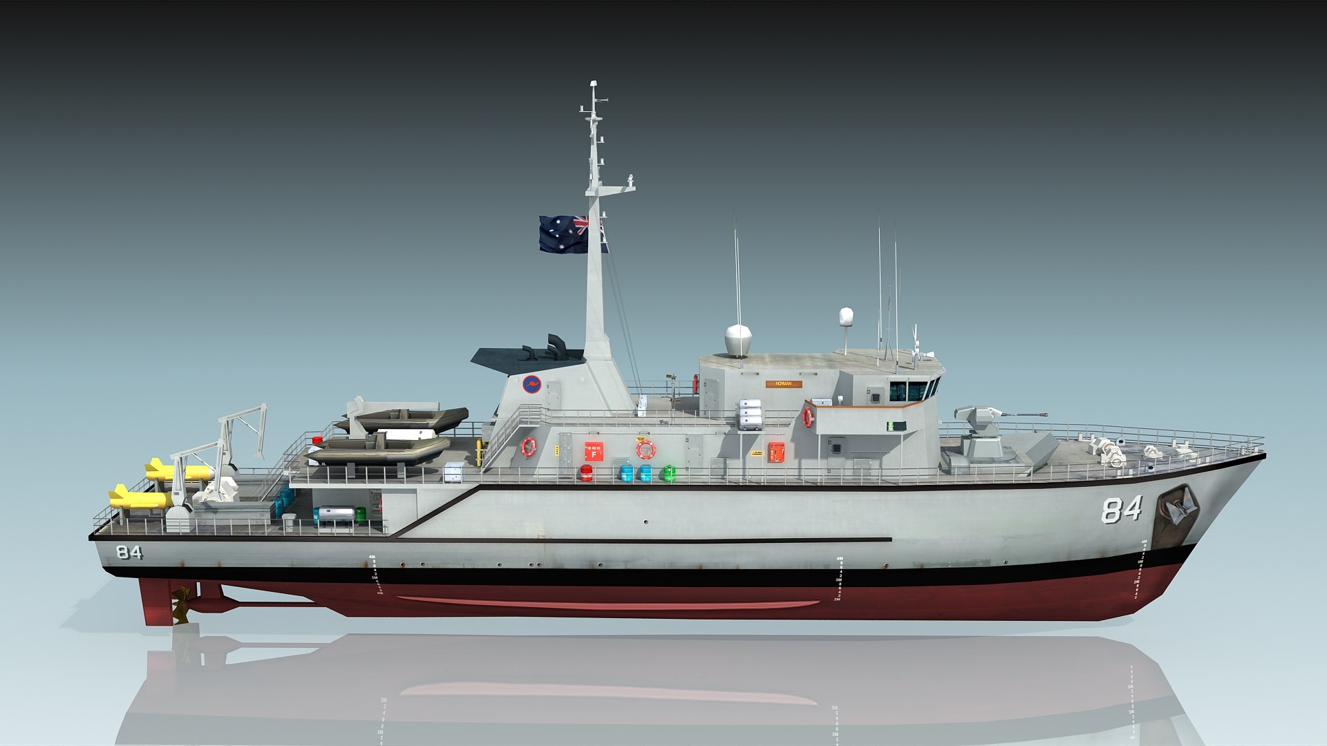 Hmas Norman Huon 3D Model - TurboSquid 1672856