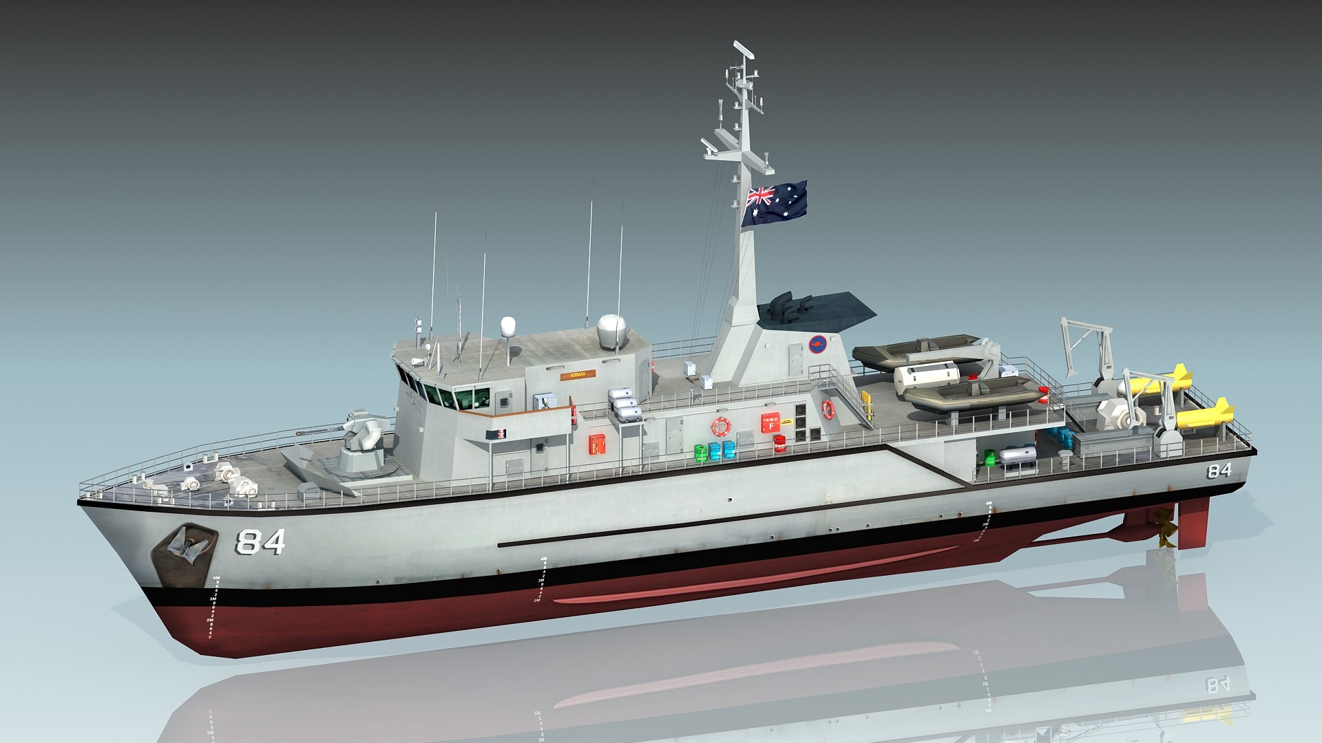 Hmas Norman Huon 3D Model - TurboSquid 1672856