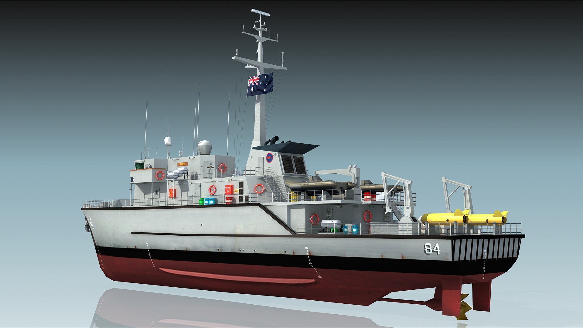 Hmas Norman Huon 3D Model - TurboSquid 1672856