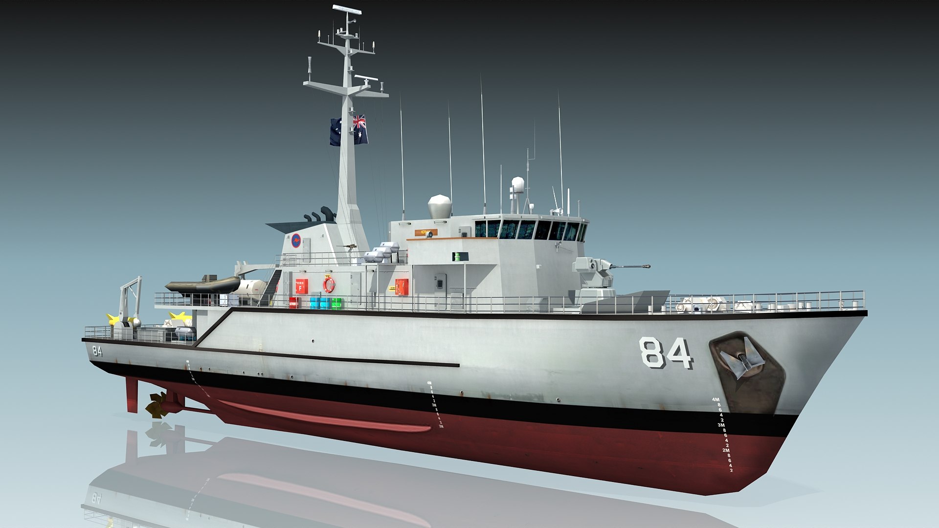 Hmas Norman Huon 3D Model - TurboSquid 1672856