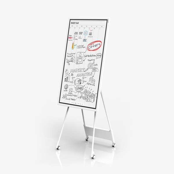 3D Whiteboard Models | TurboSquid
