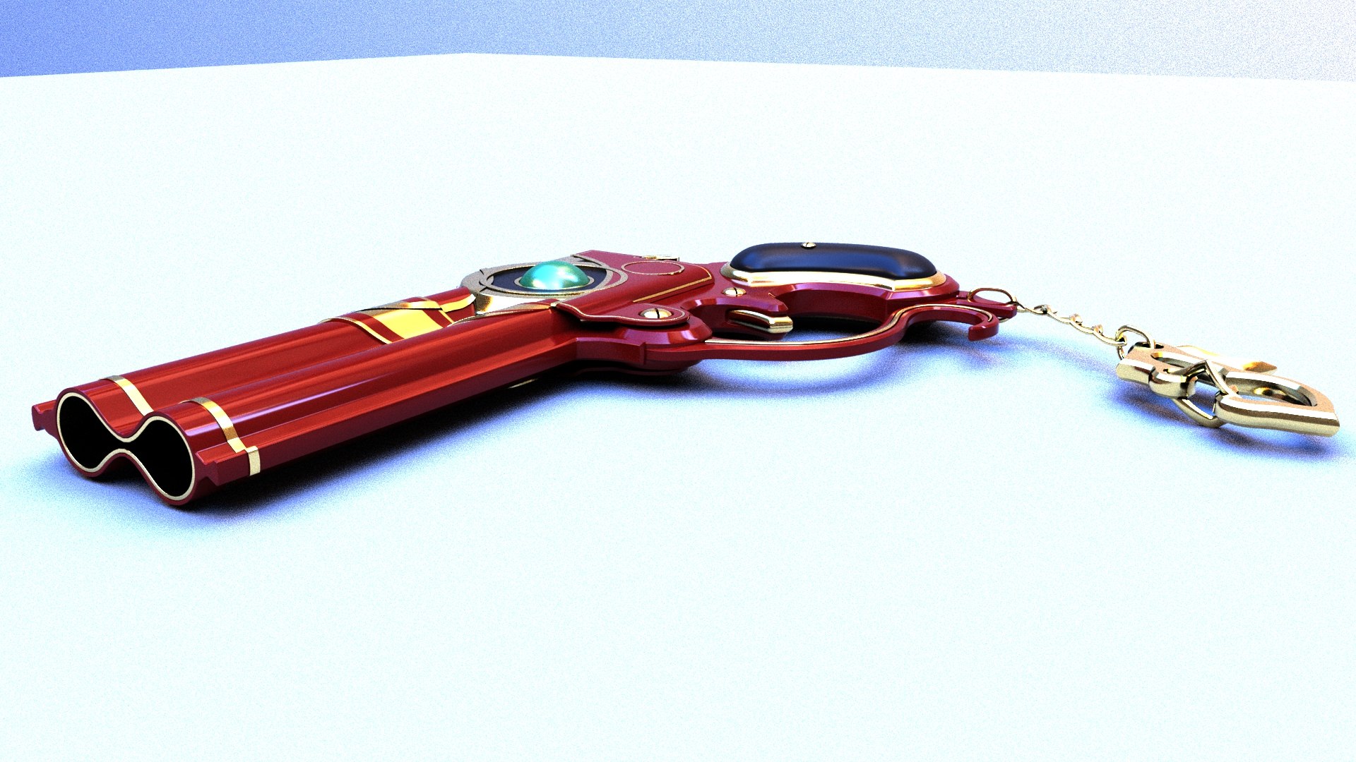 Bayonetta Gun Lowpoly Model 3D Model - TurboSquid 1753119