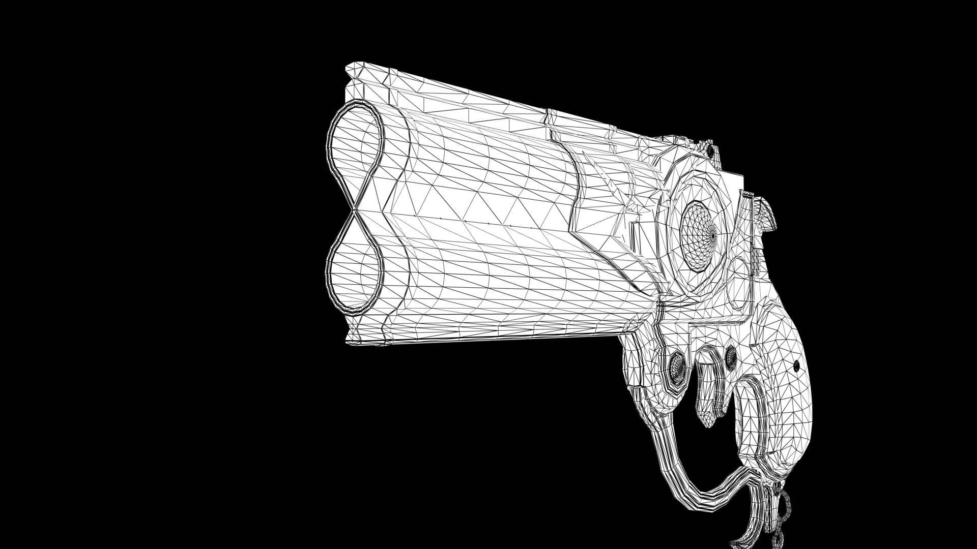 Bayonetta Gun Lowpoly Model 3D Model - TurboSquid 1753119