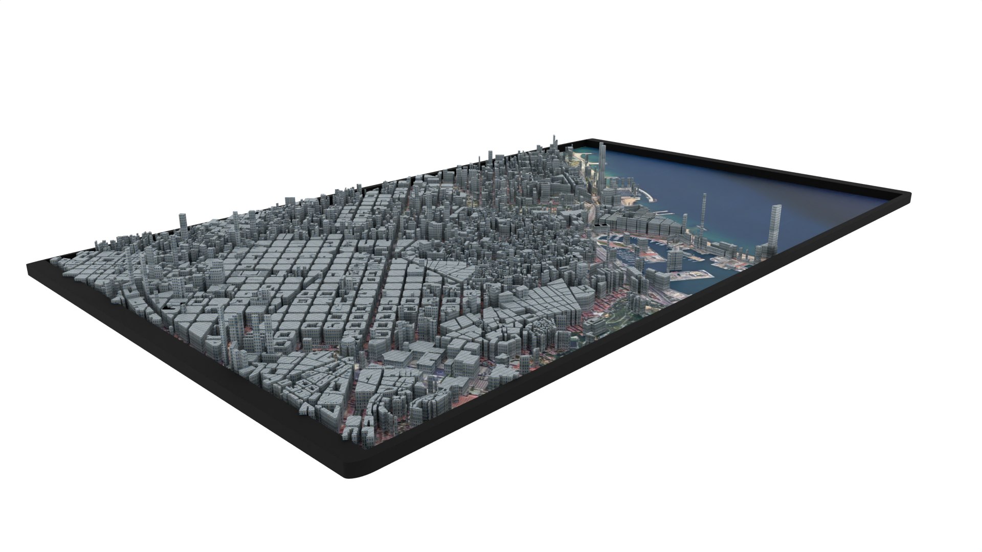 City Of Barcelona Model - TurboSquid 2034814