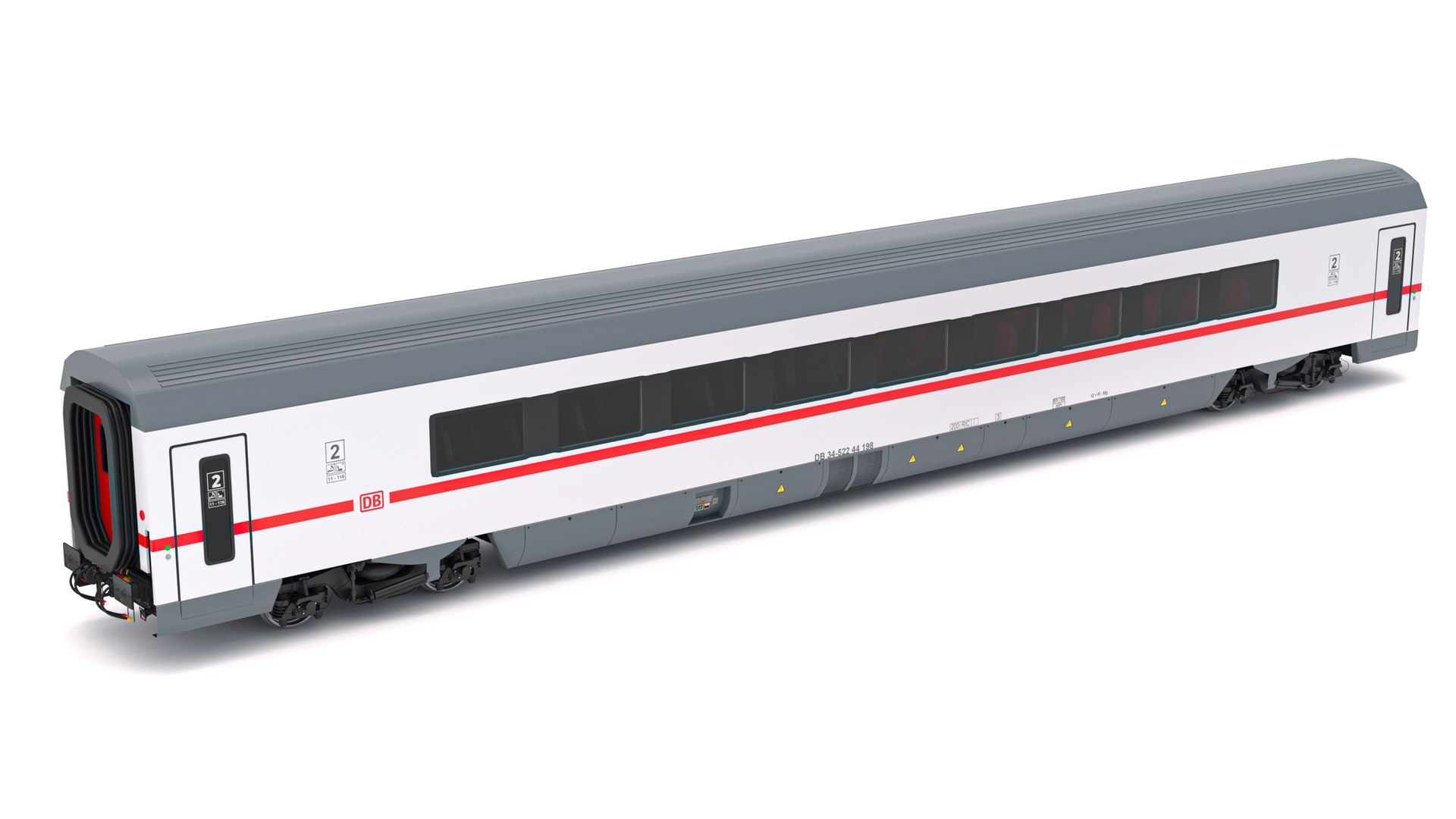 Ampz Rail Wagon DB Model - TurboSquid 2271456
